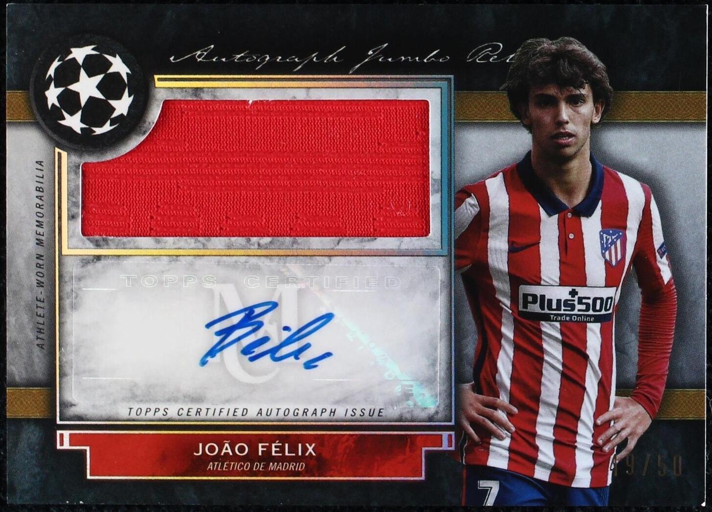2020-21 Topps Museum Collection Uefa Champions League - Autograph Jumbo ...