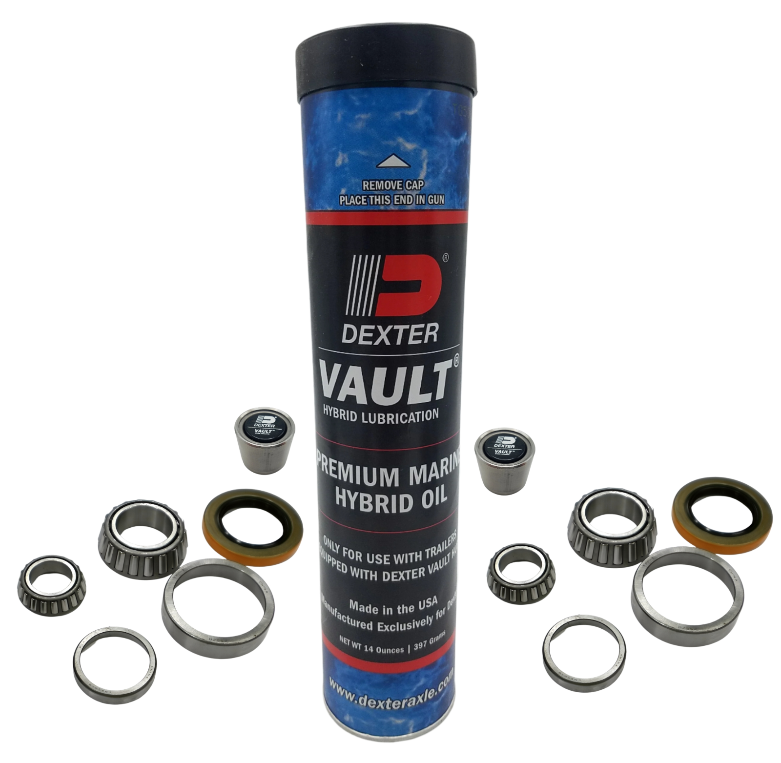 Bearing Kit for #42 Spindle UFP Vault Axle 5200LB to 6000LB Grease ...