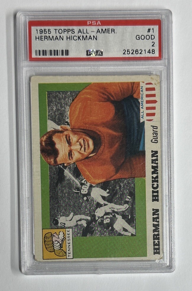 1955 Topps All American - #1 Herman Hickman (RC) for sale online | eBay