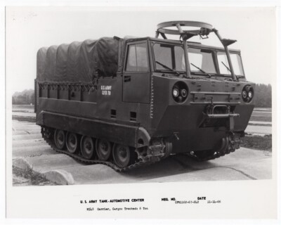 1966 US Army M548 Cargo Carrier Tracked 8x10 Original Photo | eBay