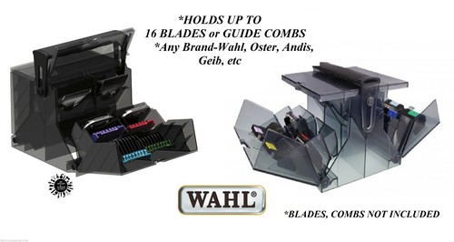 WAHL up to 16 CLIPPER BLADE,ATTACHMENT GUIDE COMB Holder ORGANIZER ...
