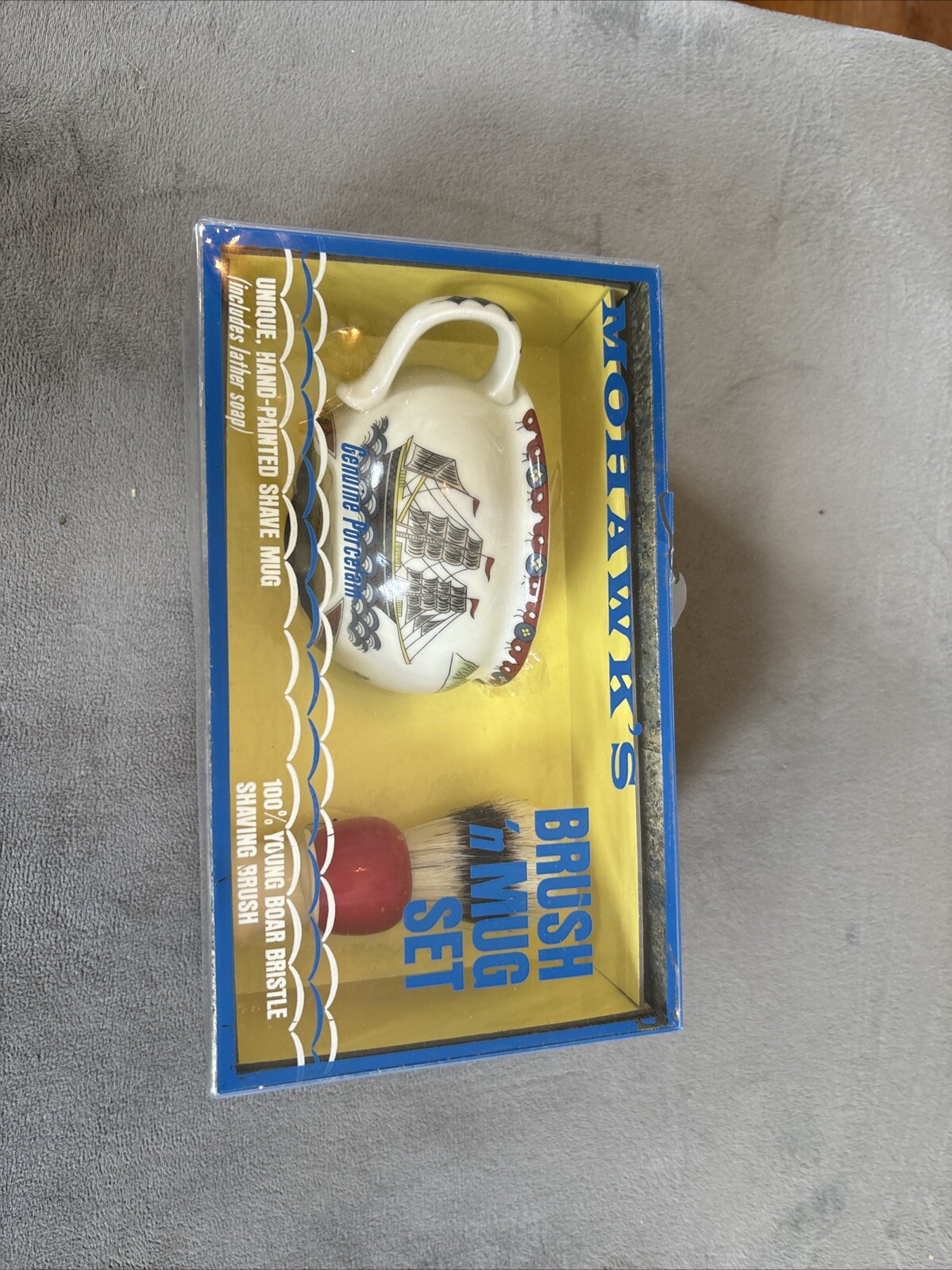 Mohawks Brush And Mug Shaving Set | eBay