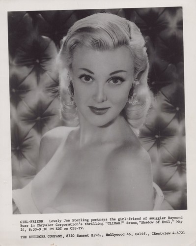 Jan Sterling (1950s) 🎬⭐ Original Vintage - Bombshell Stunning Photo K 282 | eBay