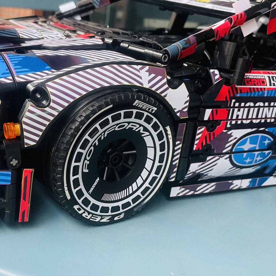 Custom 4 pcs Black painted rims for LEGO 42115 42083, Cada Lafer 1:8 ...