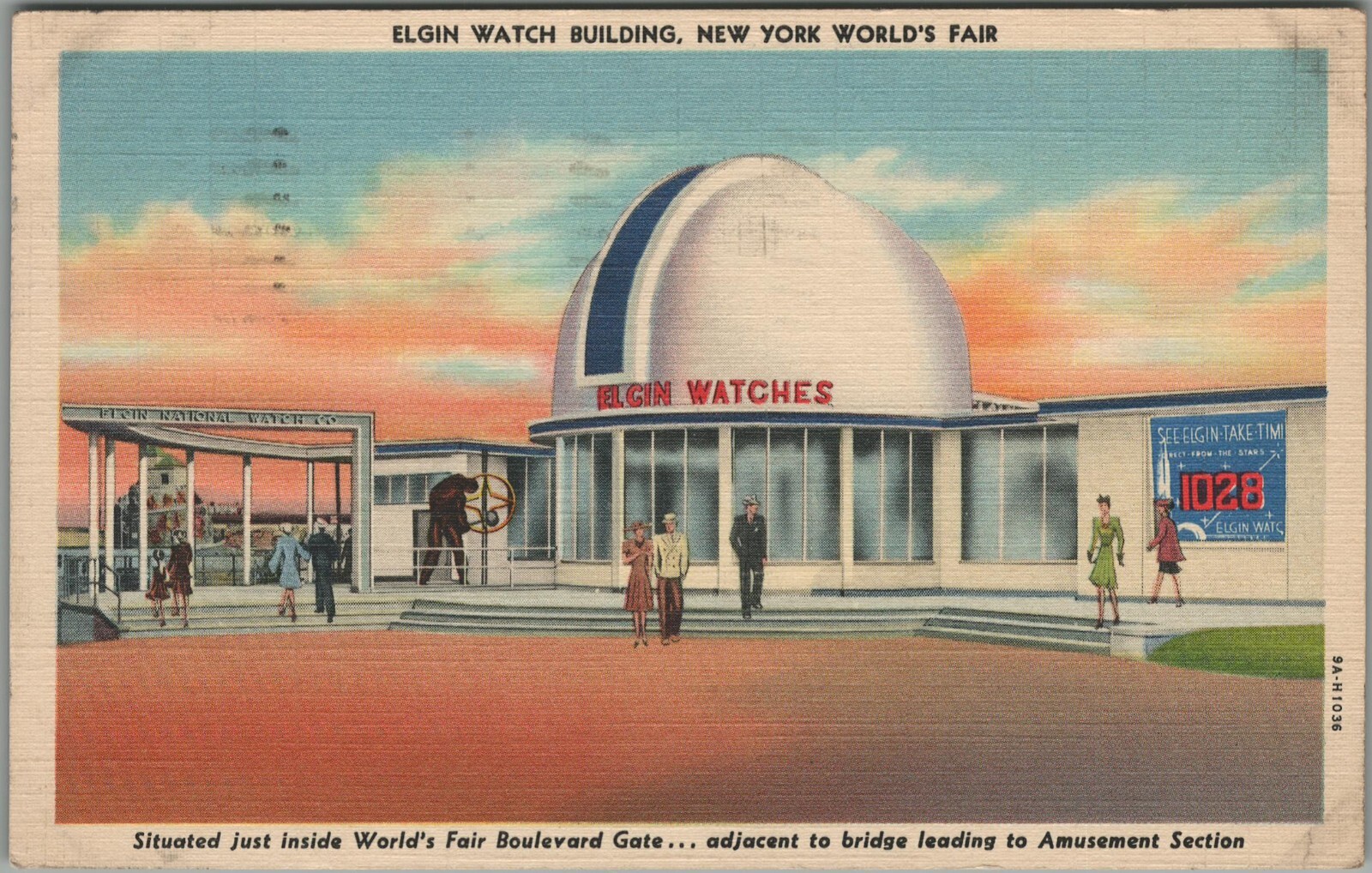 Elgin Observatory Watch Museum New York Worlds Fair p1961 Willsboro NY ...
