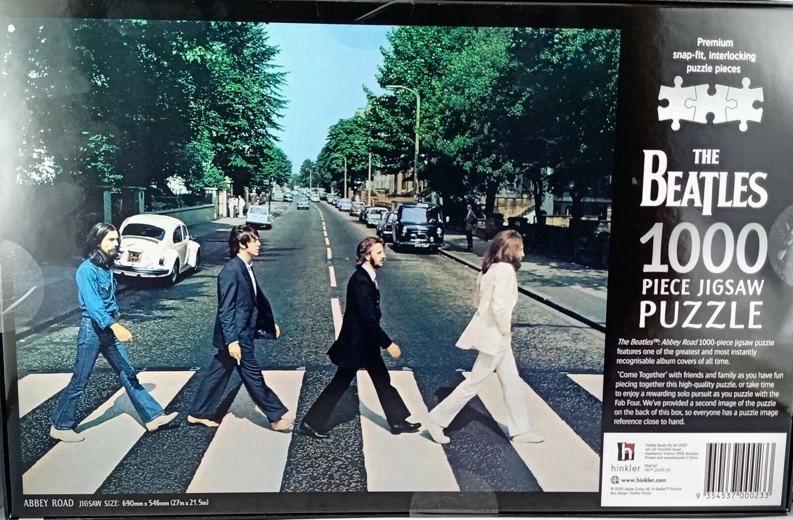 Beatles Abbey Road 1000 piece Hinkler Jigsaw Puzzle 690 mm x 546 mm New. | eBay Australia
