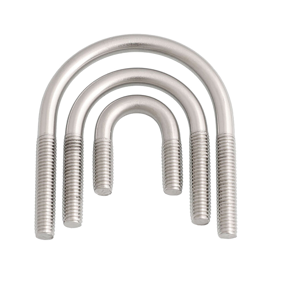 M6 U Bolts Stainless Steel A4 316 Length 14-133mm U-bolt For Standard ...
