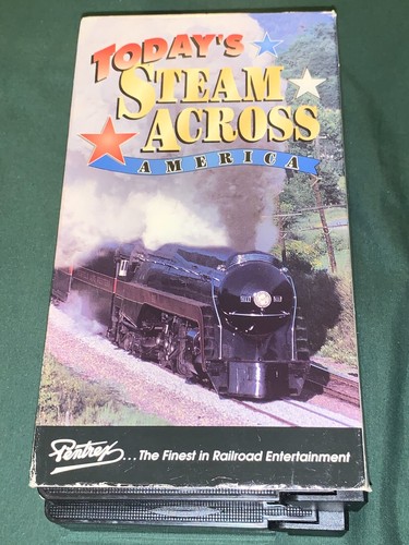 TODAY'S STEAM ACROSS AMERICA Frisco UP C&O NKP - 2 Tape Set ~ F42 Train ...
