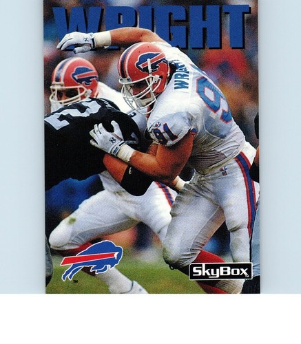 Jeff Wright 244 Bills 1992 Skybox Football Trading Card | eBay