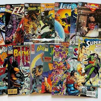 DC COMIC BOOK LOT 14 MIXED COMICS SUPERMAN BATMAN BUTCHER DEMON ...