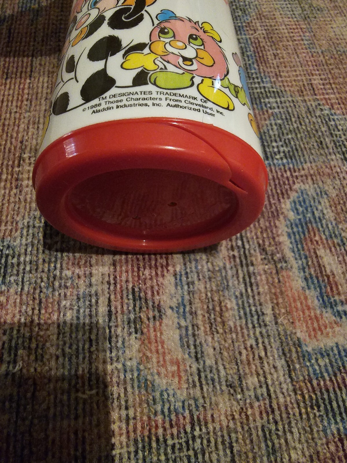 1986 Popples Red Lunch Box With Thermos | eBay