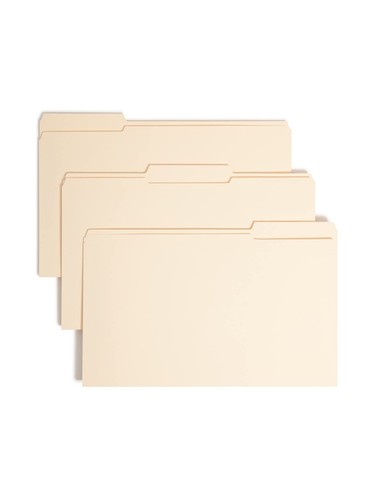 Fastener File Folder, 2 Fasteners, Reinforced 1/3-Cut Tab, 1-1/2 ...