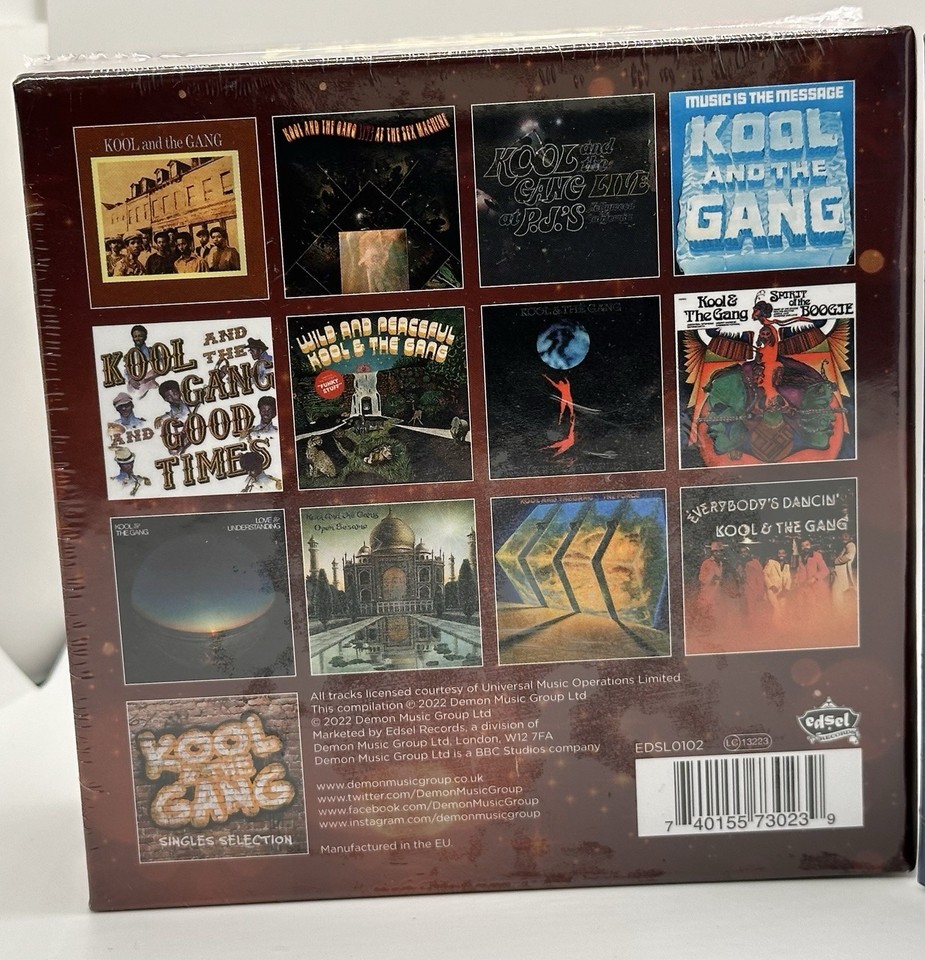 KOOL & THE GANG The Albums Vol. 1+2 (1970-1989)2022 🇬🇧UK Import 2X13 CD ...