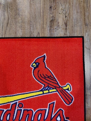 St Louis Cardinals 33x43 All-Star Area Rug Mat Great for the Man Cave ...