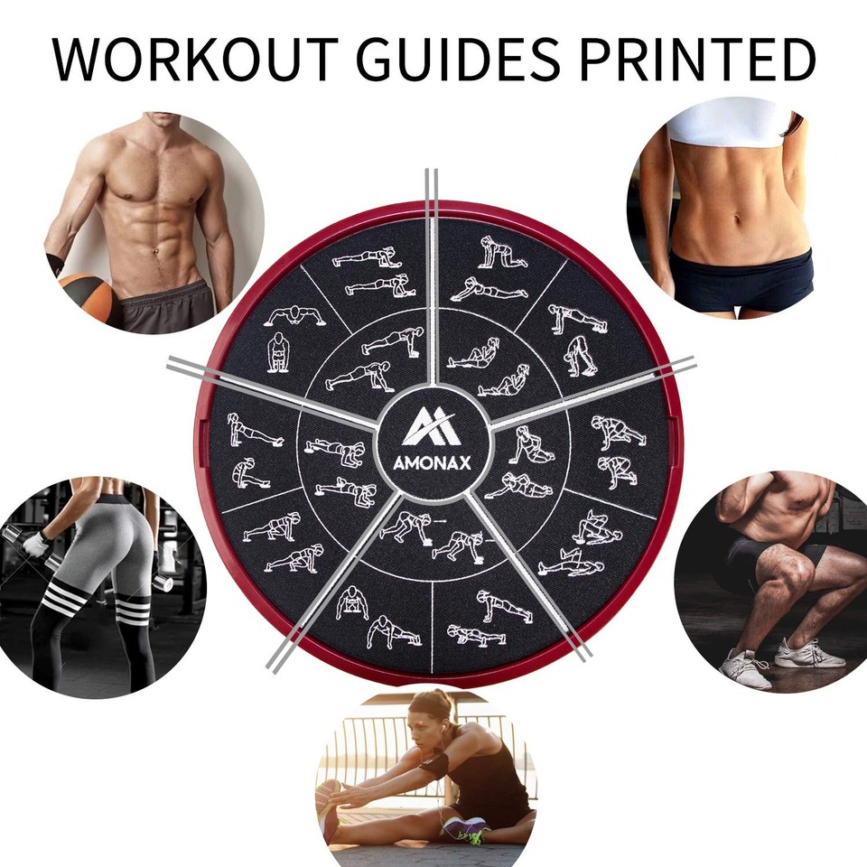 Core Sliders, Double Sided Gliding Discs with Straps. Ab Gliders for ...