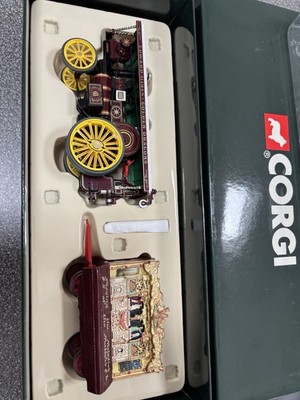 Corgi Vintage Glory of Steam CC20503 Burrell 5 NHP Showmans Loco with ...