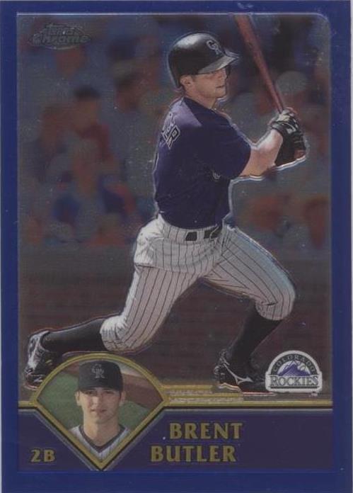 2003 Topps Chrome - Brent Butler #169 for sale online | eBay