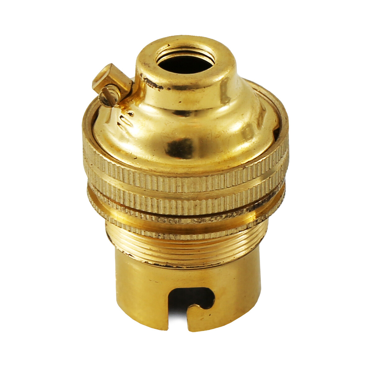 Metal BC B22 Bayonet Cap Bulb Lamp Holder M10 Vintage Retro MLH004 ...