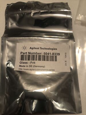 AGILENT Glass-Frit 5041-8339 GLASS FILTER, HELIUM (10-16UM PORE SIZE ...