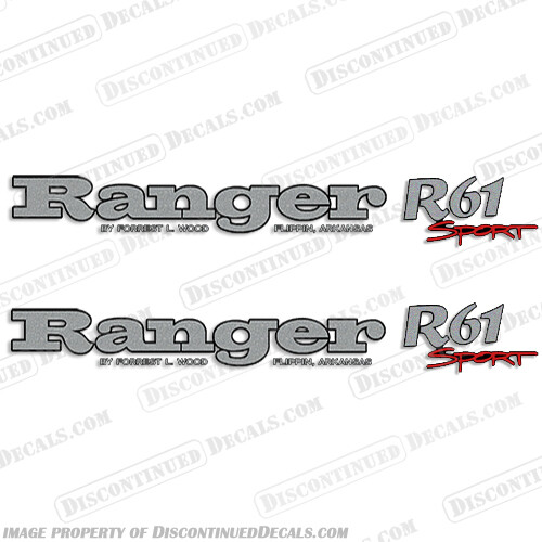 Fits Ranger R61 Sport Decals (Set of 2) | eBay