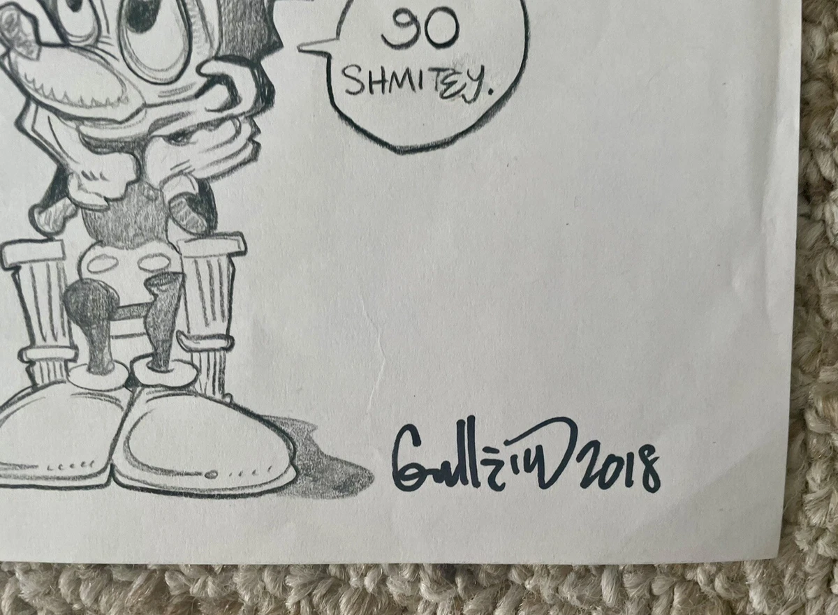 Mickey Mouse Dope Drawing