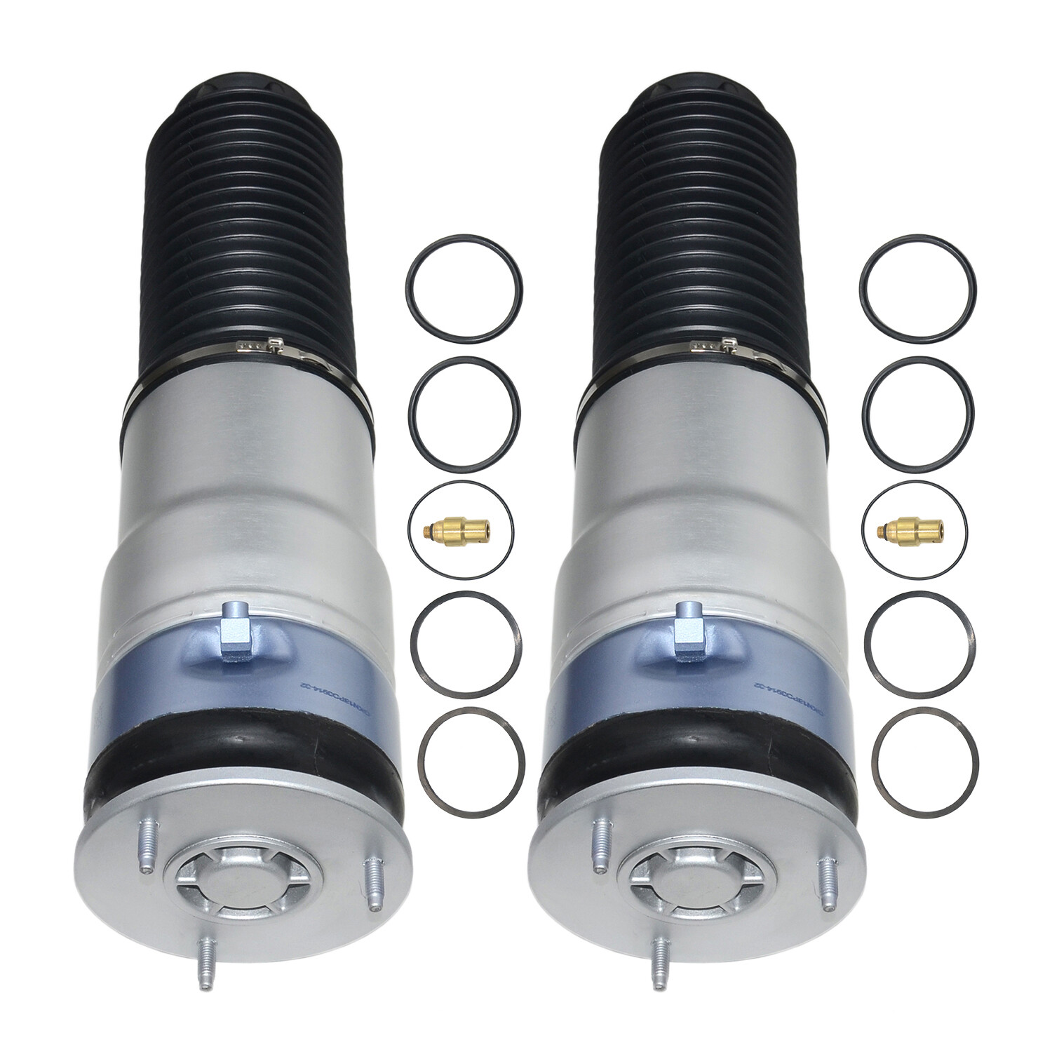 2 x Air Suspension Strut Spring Bag For BMW F01 F02 740i 750Li 760Li ...