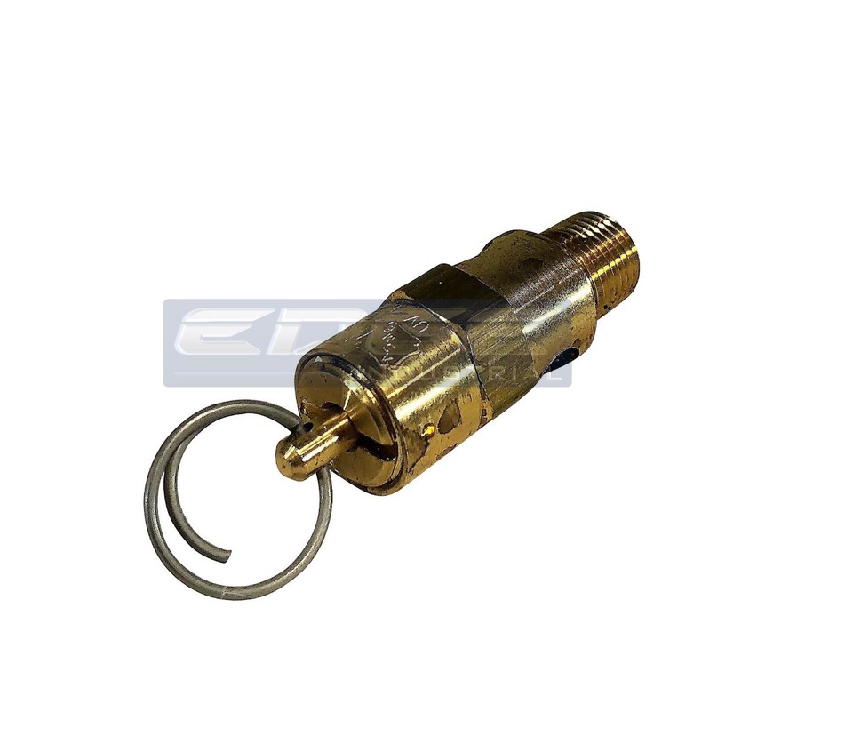 70 PSI BRASS SAFETY PRESSURE RELIEF POP OFF VALVE, AIR TANK, COMPRESSOR ...