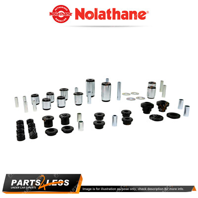 Nolathane Wear Resistant Polyurethane Front Rear Essential Vehicle Kit ...