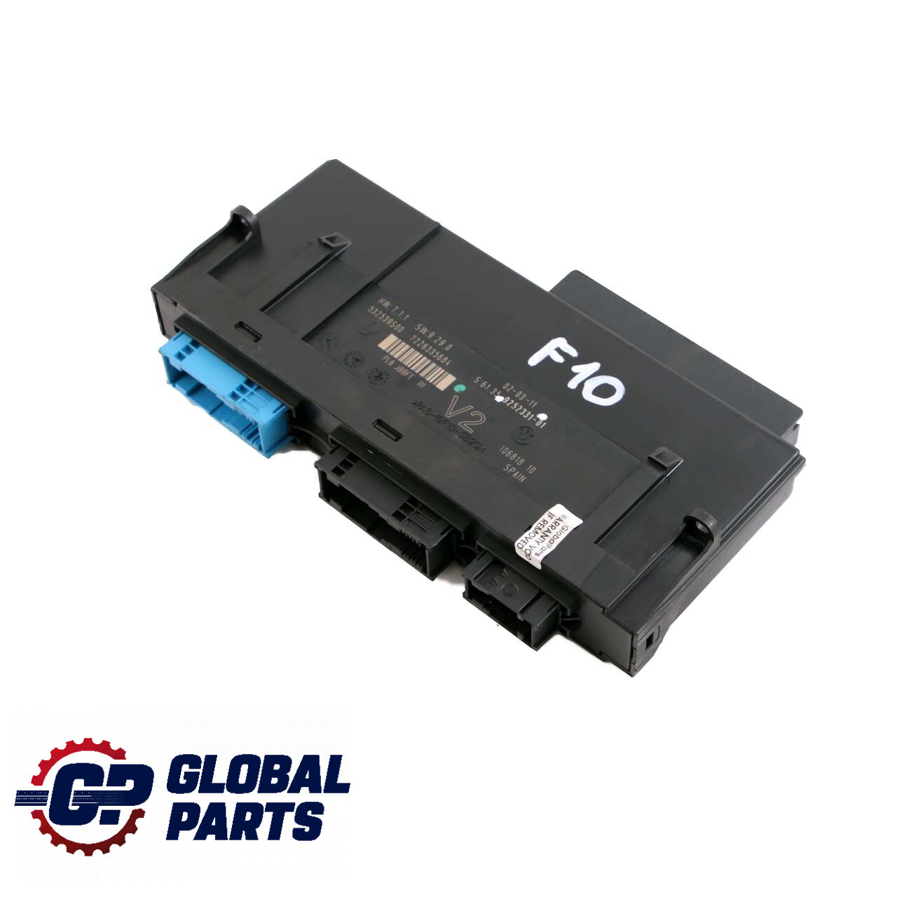 BMW 5 Series F10 ECU Body Control Module Junction Box V2 PL6 JBBFE III ...