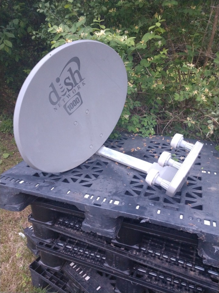 Dish network SATELLITE DTV ANTENNA 3 LNB DP plus digital FTA OTA 26 ...