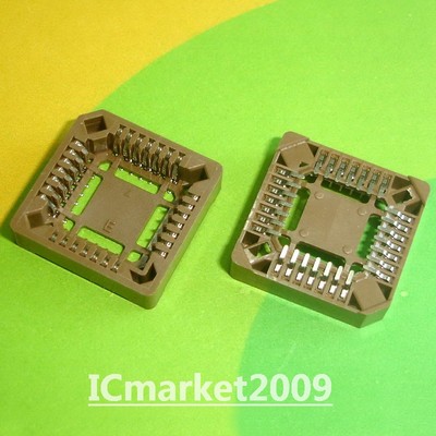 10 PCS PLCC28 28 Pin SMD IC Socket Adapter PLCC Converter New | eBay