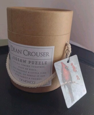 Jigsaw puzzle Bird Cardinal 120 piece Dean Crouser watercolor art for ...