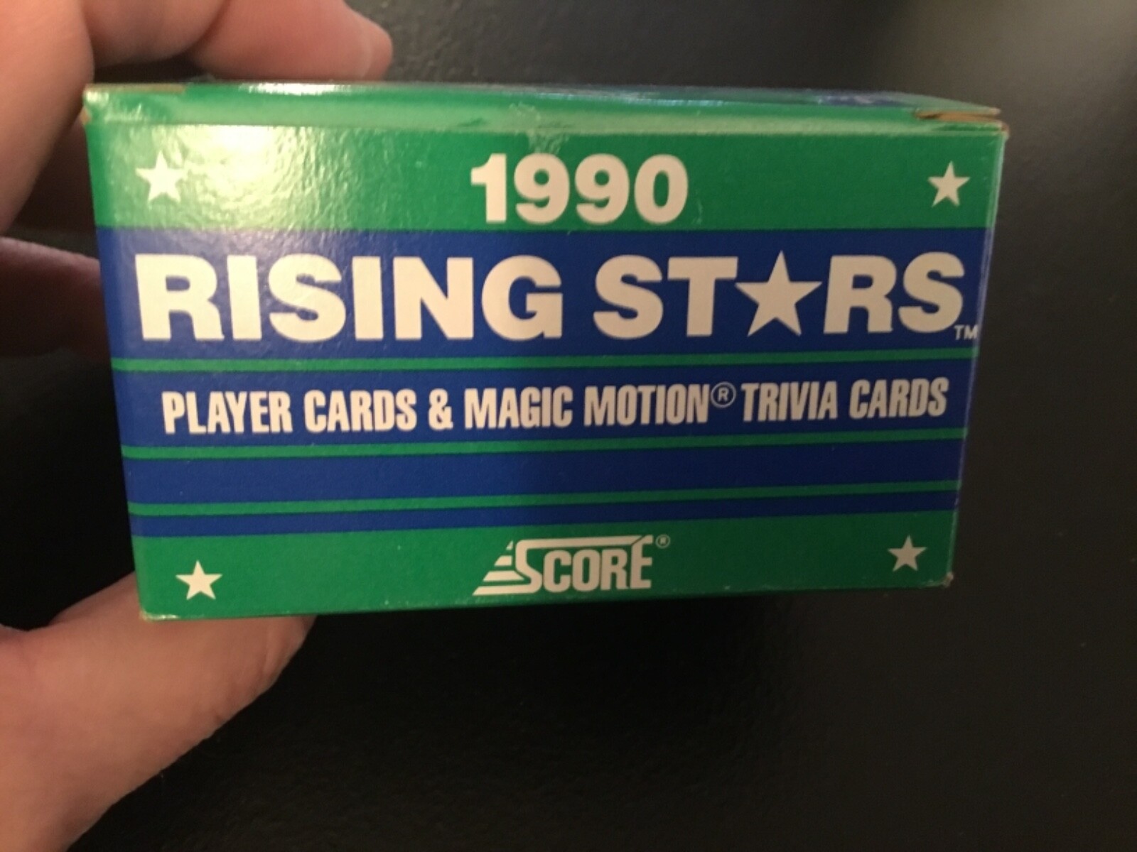 Score1990 Rising Stars Box of 100 Baseball Cards and 6 Trivia Cards | eBay