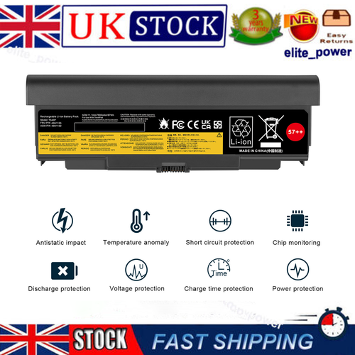 9 Cells T440p Battery for Lenovo Thinkpad T540p W540 W541 L540 45N1144 ...