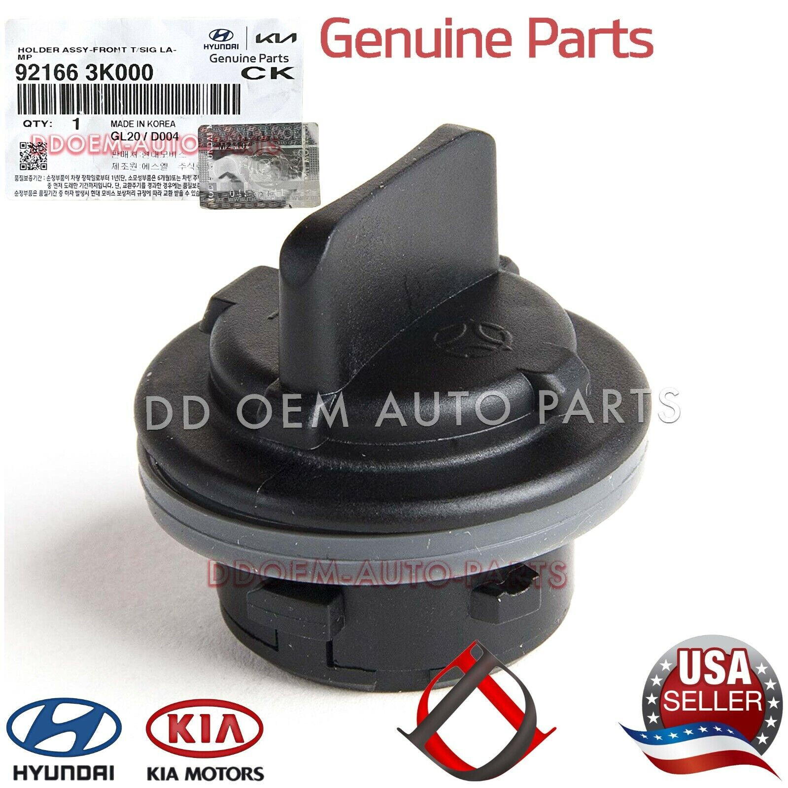 GENUINE Front Turn Signal Lamp Bulb Holder 921663K000 for 2007-2021 ...