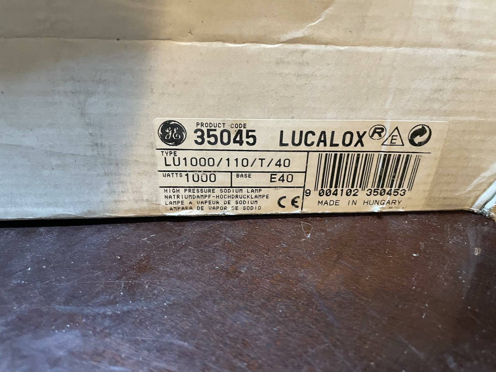 LUCALOX LU1000/110/T/40 1000W E40 | eBay