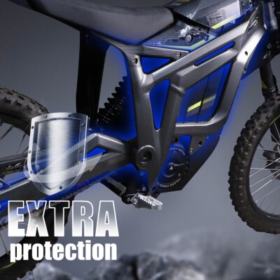 For Talaria sting MX3 MX4 Carbon Fiber Frame Guard Fairing Body Kit ...