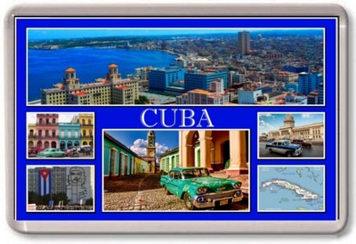 FRIDGE MAGNET - CUBA - Large - TOURIST | eBay UK