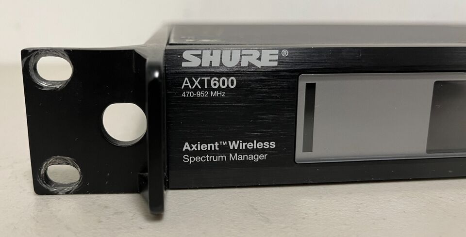 Shure Axient AXT600 Spectrum Manager | eBay