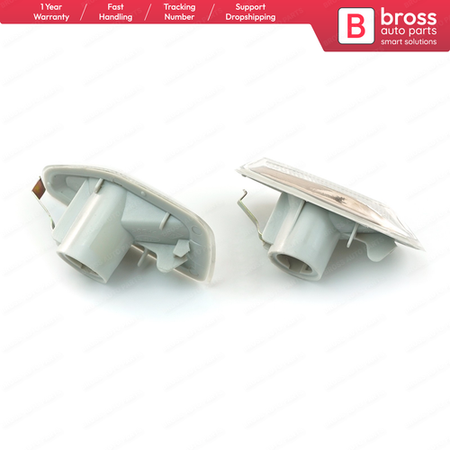 BSP742+BSP743 Side Indicator Lamps 261601801R 261651140R for Dacia ...