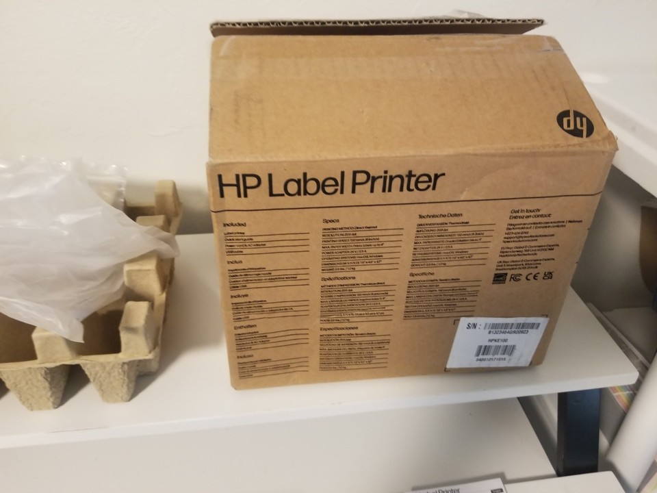 HP Direct Thermal Label Printer KE100 USB, Shipping, Barcode, & More | eBay