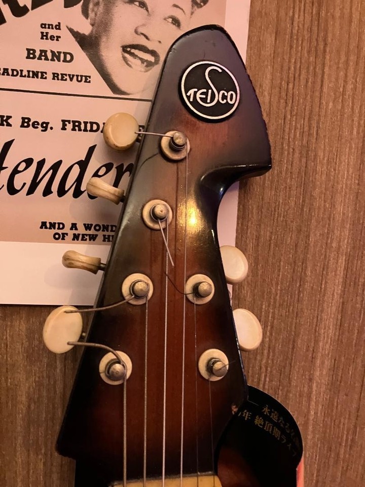 Teisco Electric Guitar 1960s Sunburst Used Shipping From Japan | eBay