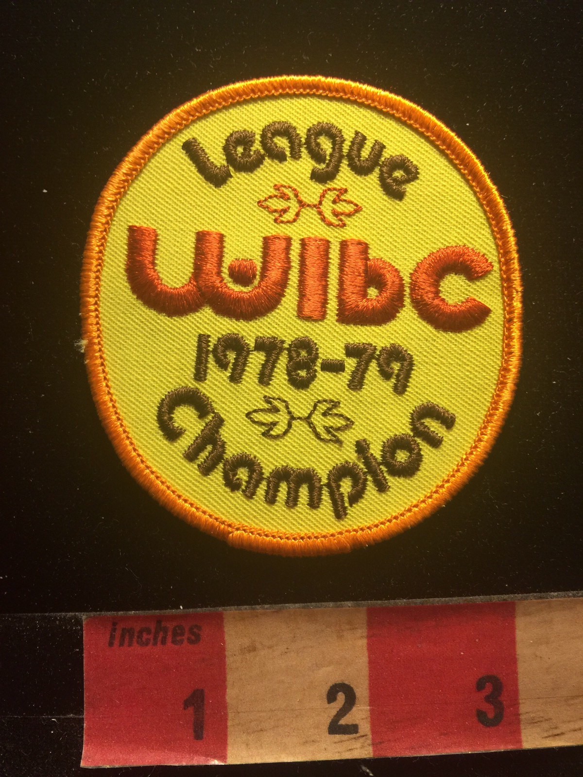 Vintage 1978-1989 Women’s BOWLING Patch WIBC LEAGUE CHAMPION AWARD C836 ...