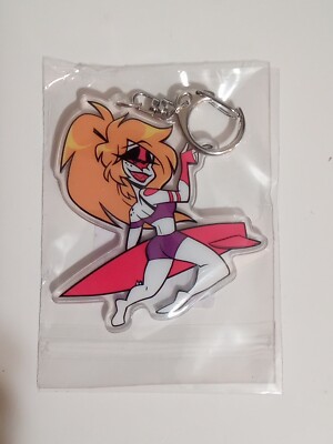 Hazbin Hotel Summer 2022 Cherri Bomb Acrylic Keychain Vivziepop | eBay
