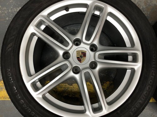 Genuine Porsche Panamera Wheel Set w/ Center Cap 970 362 158 00 / 970 ...