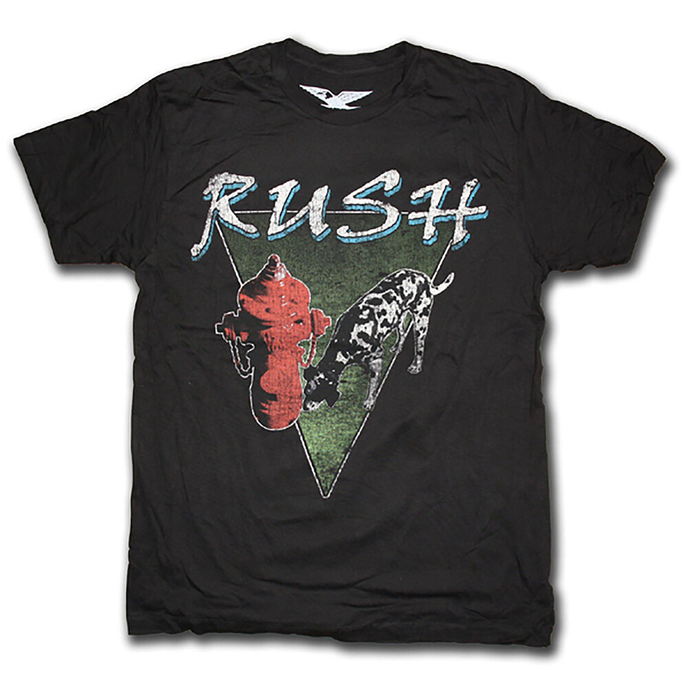 RUSH T-Shirt Signals 1983 European Tour With Dates Brand New Rock Tee ...