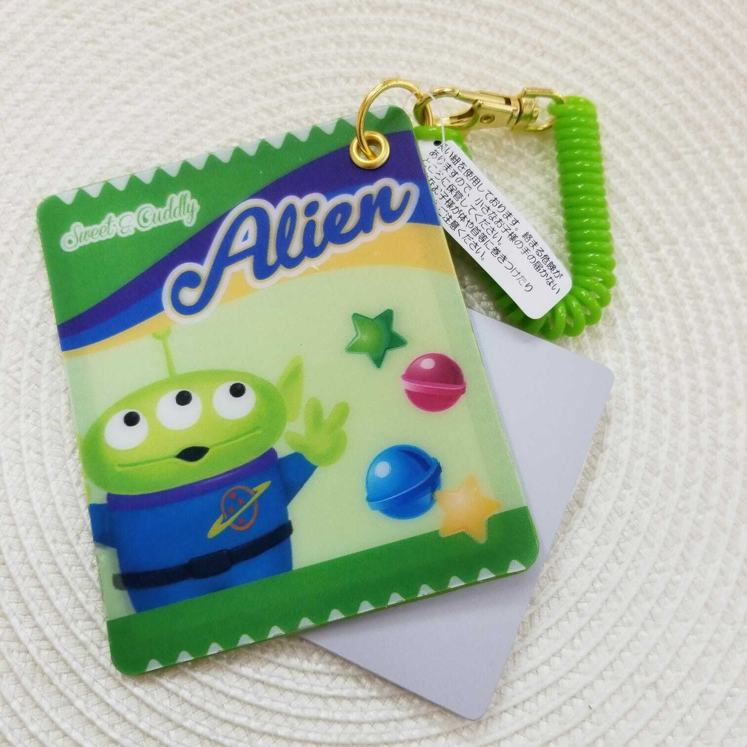 Japan Disney store Toys Story Alien pass holder card badge | eBay