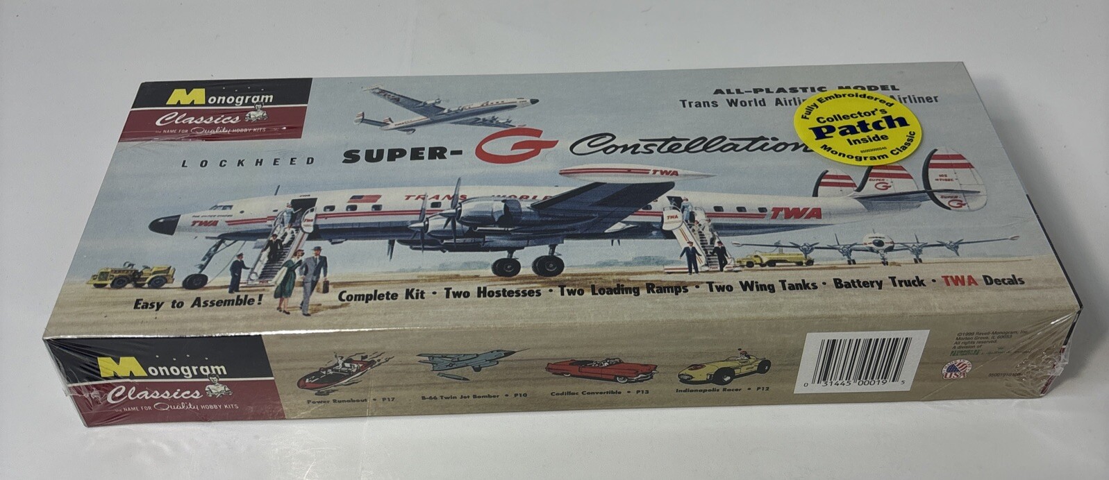 Vintage 1957 W/patch NEW Lockheed Super- G Constellation Model Kit ...