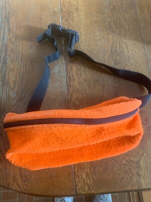 Fieldline Orange Hunting Fanny Pack Large Adjustable Zipper Pack Waist ...