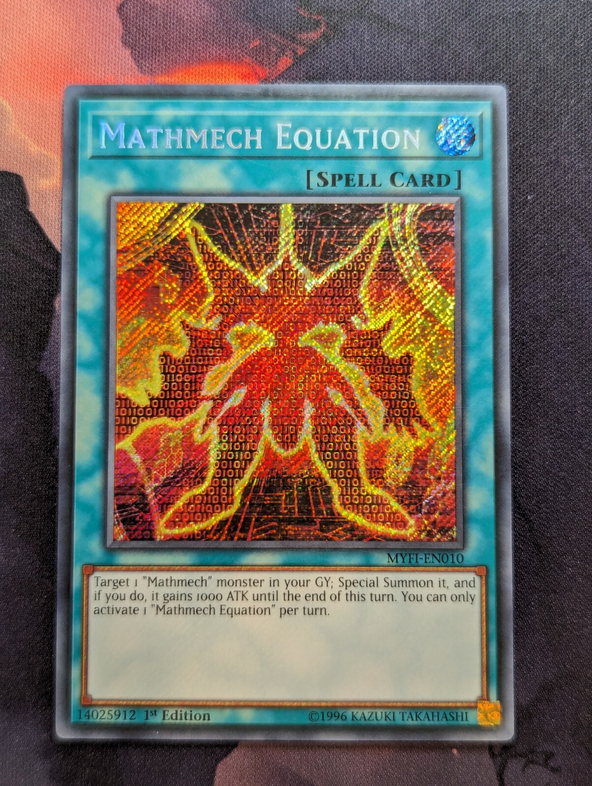 Yu-Gi-Oh! TCG Mathmech Equation Mystic Fighters MYFI-EN010 1st Ed ...